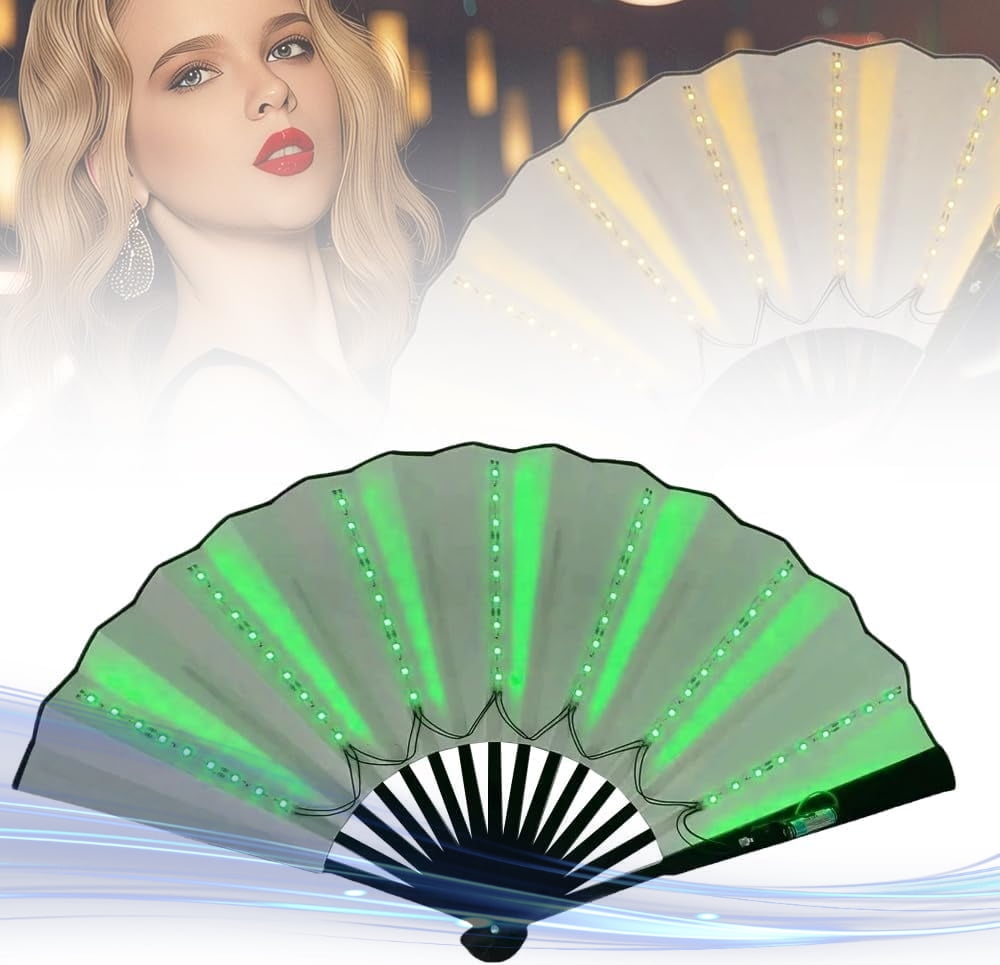 Boots on The Ground Fan, Party LED Hand Fan, Light up Fans for Line ...