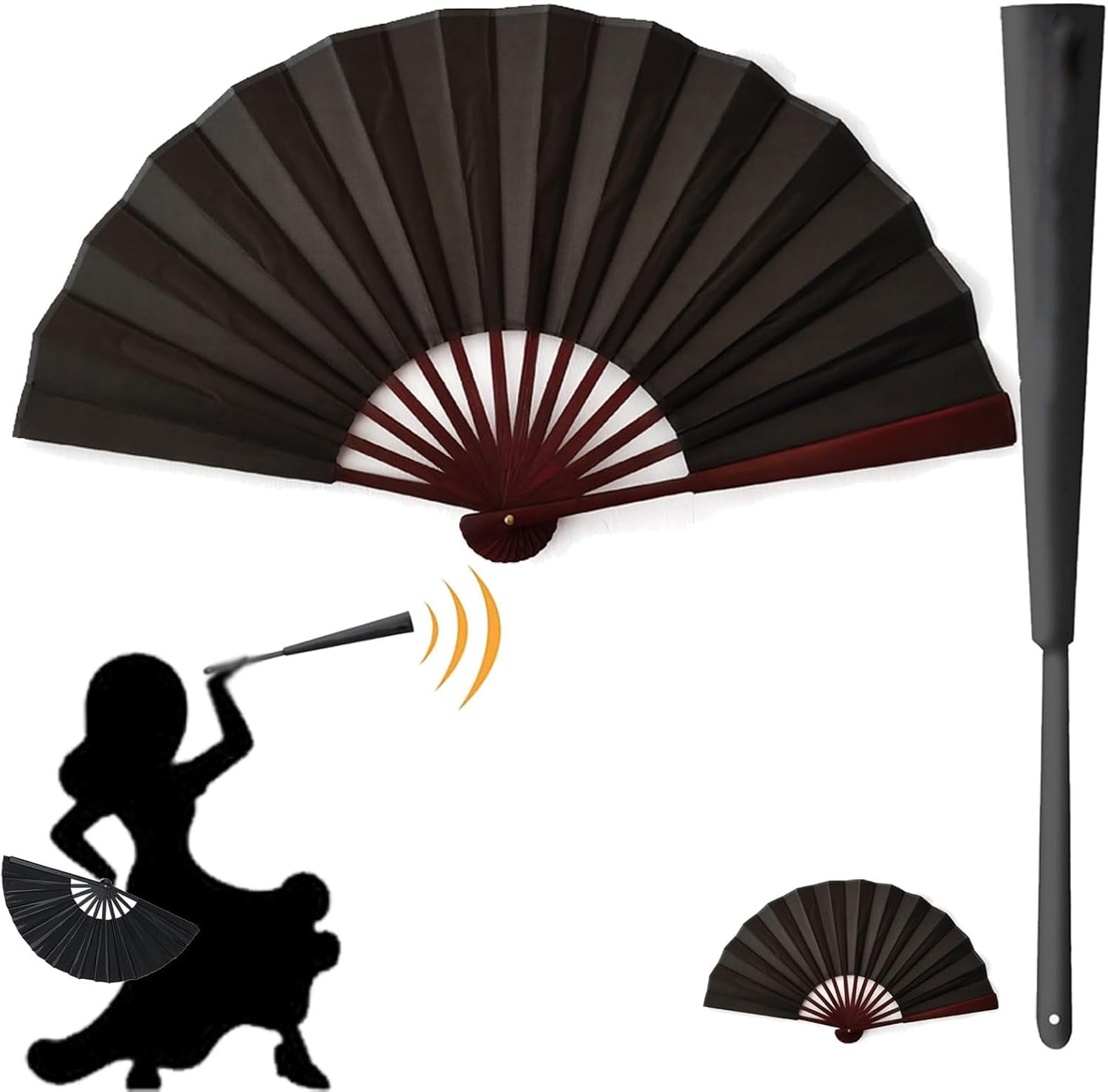 Boots on The Ground Fans Largefold Fans, Line Dance Popping Fan ...