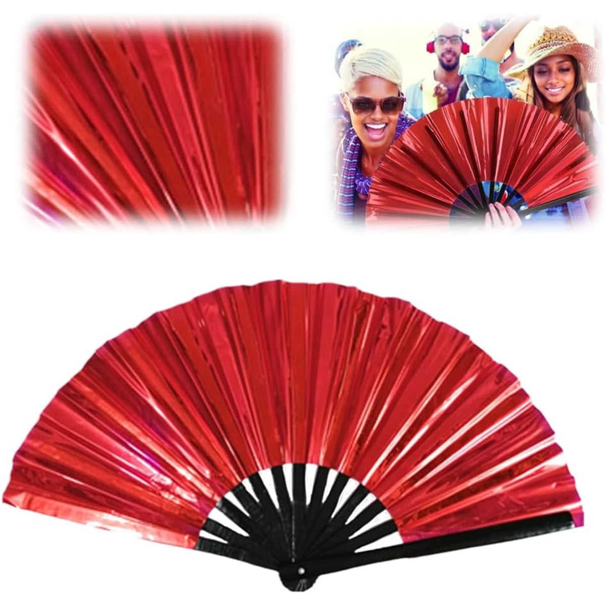 Boots on The Ground Hand Fan, Clacking Fans for Line Dancing, Big Fans ...