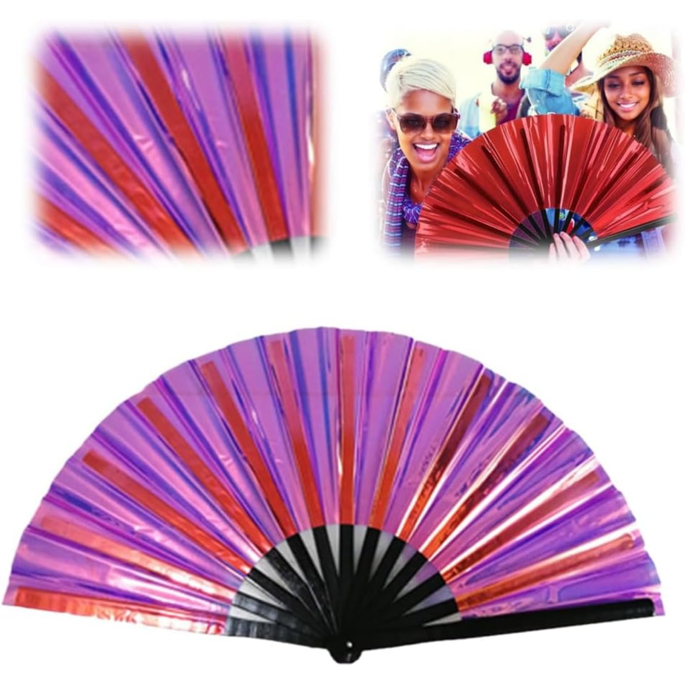 Boots on The Ground Hand Fan, Clacking Fans for Line Dancing, Big Fans ...