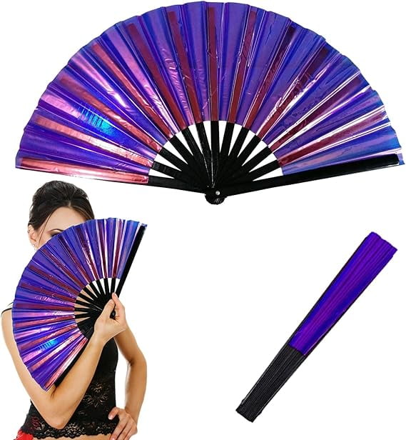 Boots On The Ground Hand Fan, Clacking Fans for Line Dancing, Large ...
