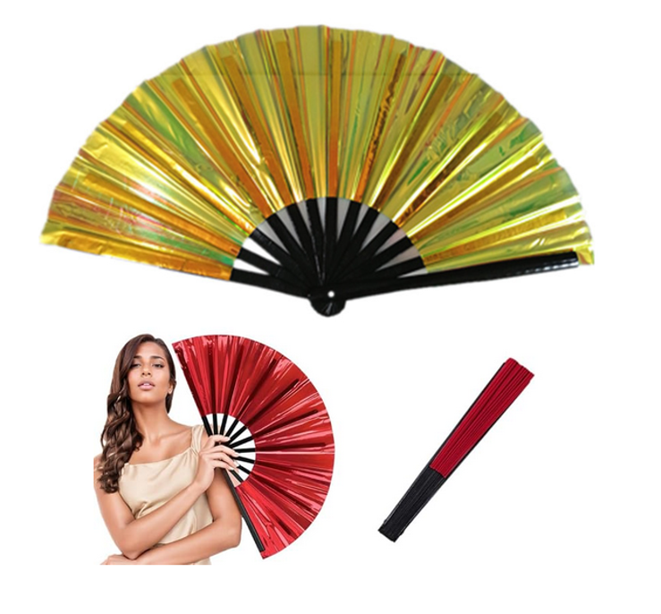 Boots On The Ground Hand Fan, Clacking Fans for Line Dancing, Popping ...