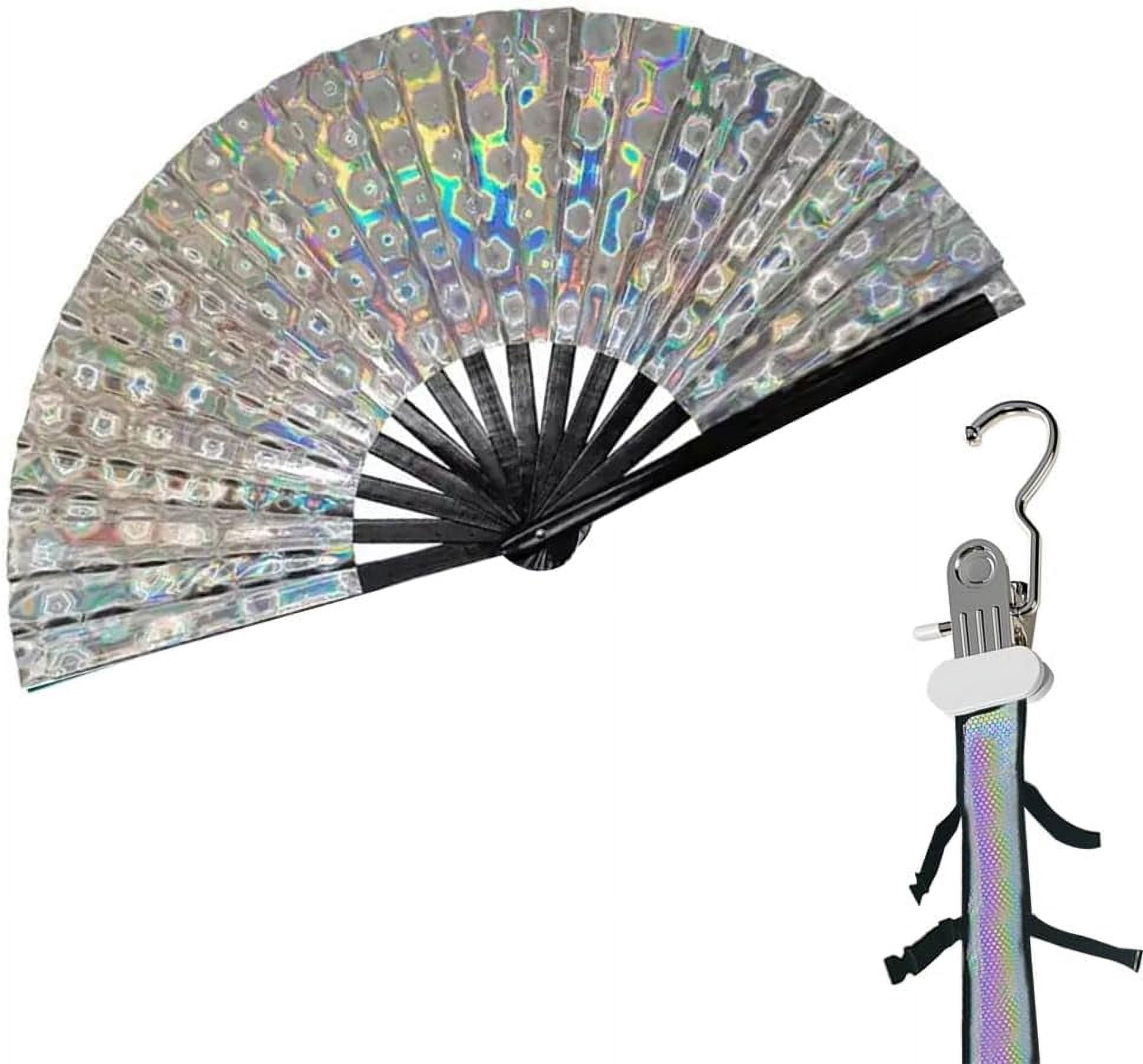 Boots On The Ground Hand Fan with Holster for Line Dancing, Popping ...