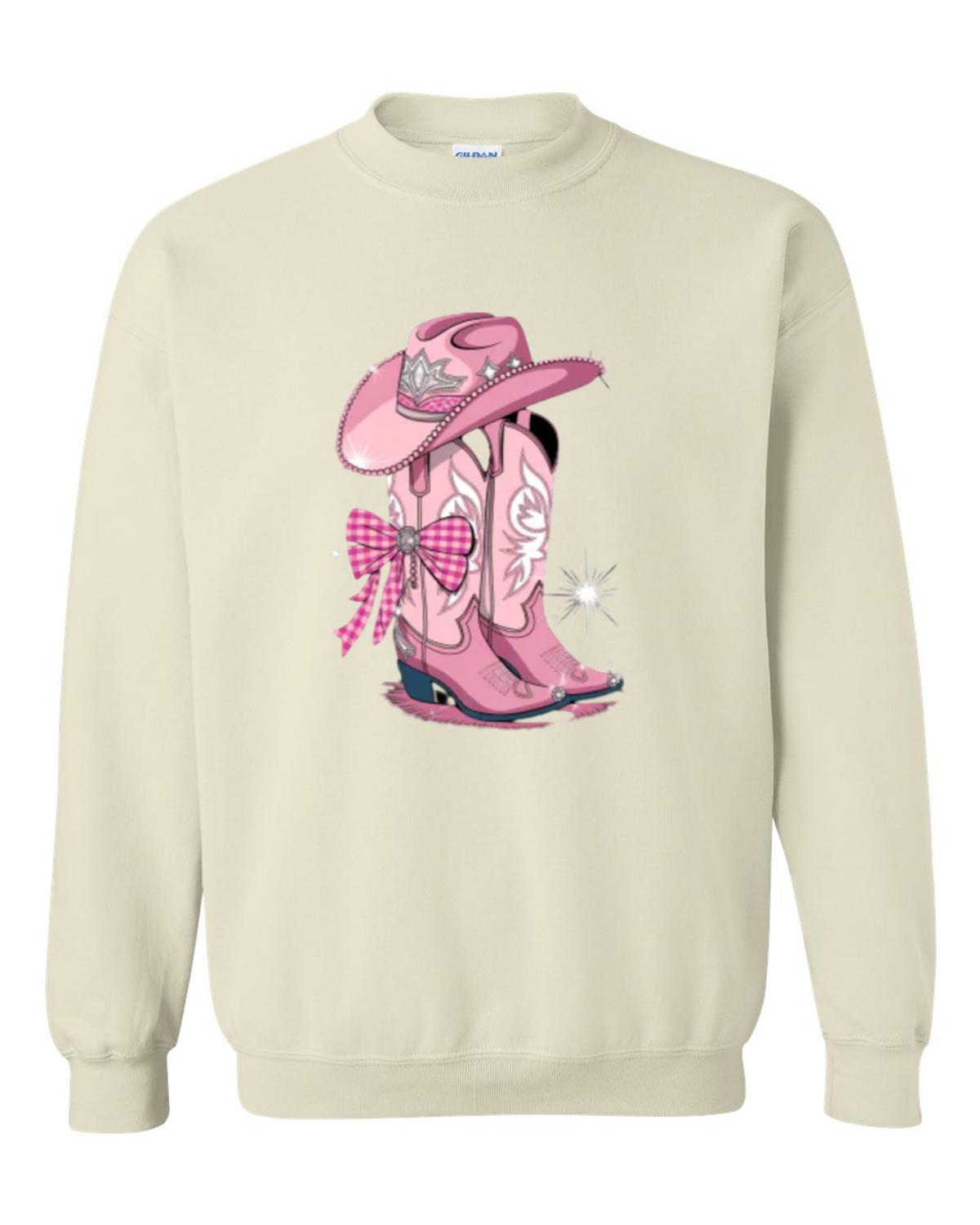 Boots On Ground Cowgirl Spirit Country Music Sweatshirt, for men ...