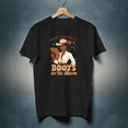 Boots On The Ground Bold Western Cowgirl Graphic Print Unisex T-Shirt ...