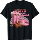 Boots On The Ground, Boot Cowboy Western Country Music T-Shirt Unisex S ...