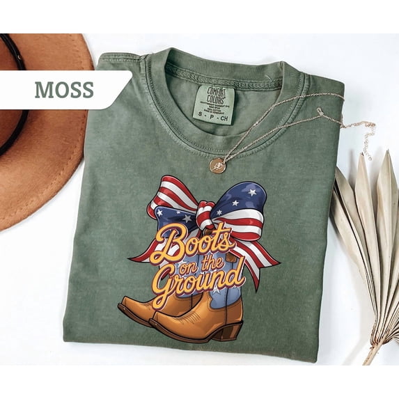 Boots On The Ground Coquette T Shirt Where Them Fans At Ribbon Tee ...
