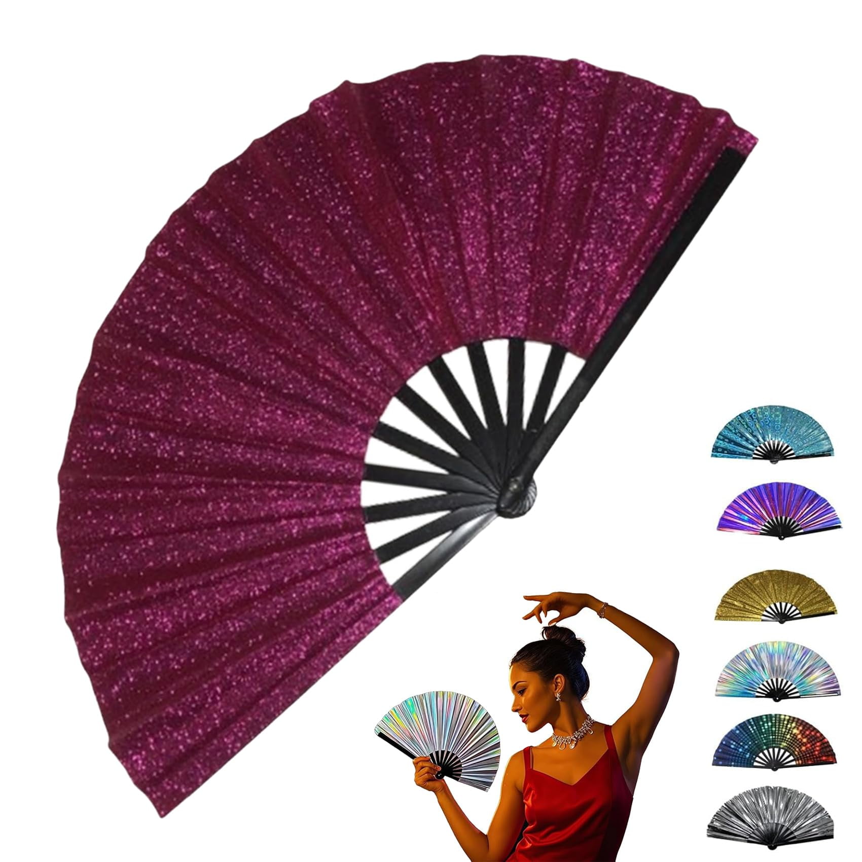 Boots On The Ground Hand Fan,Clack Fans For Line Dancing,Hand Fans For ...