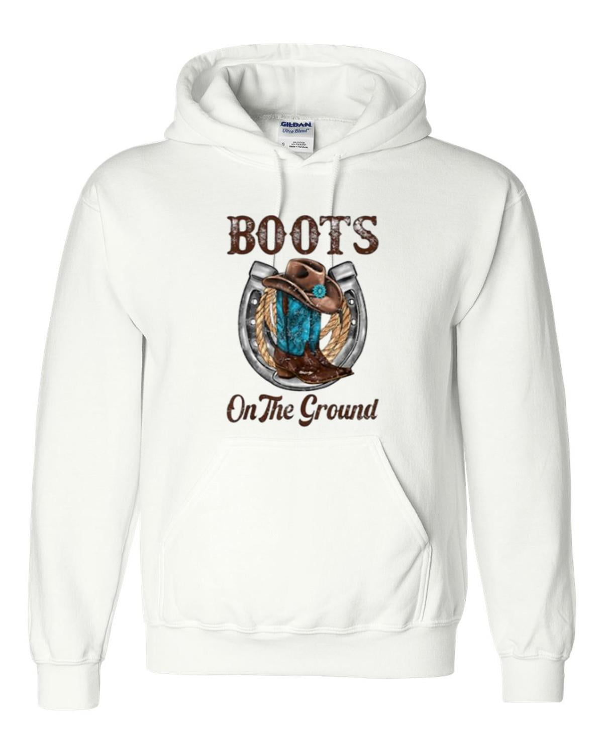 Boots On The Ground Rodeo Southern Cowgirl Matching Team Hoodie, for ...