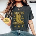 Boots On The Ground Western Graphic For Women Country Cowgirl Outfit ...