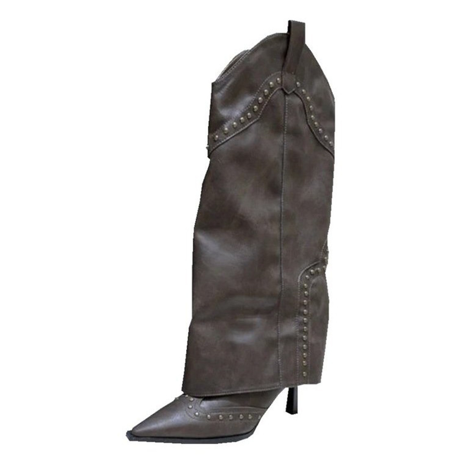 Boots for Women,High Autumn Women Boots Long Round Toe Warm Thick ...