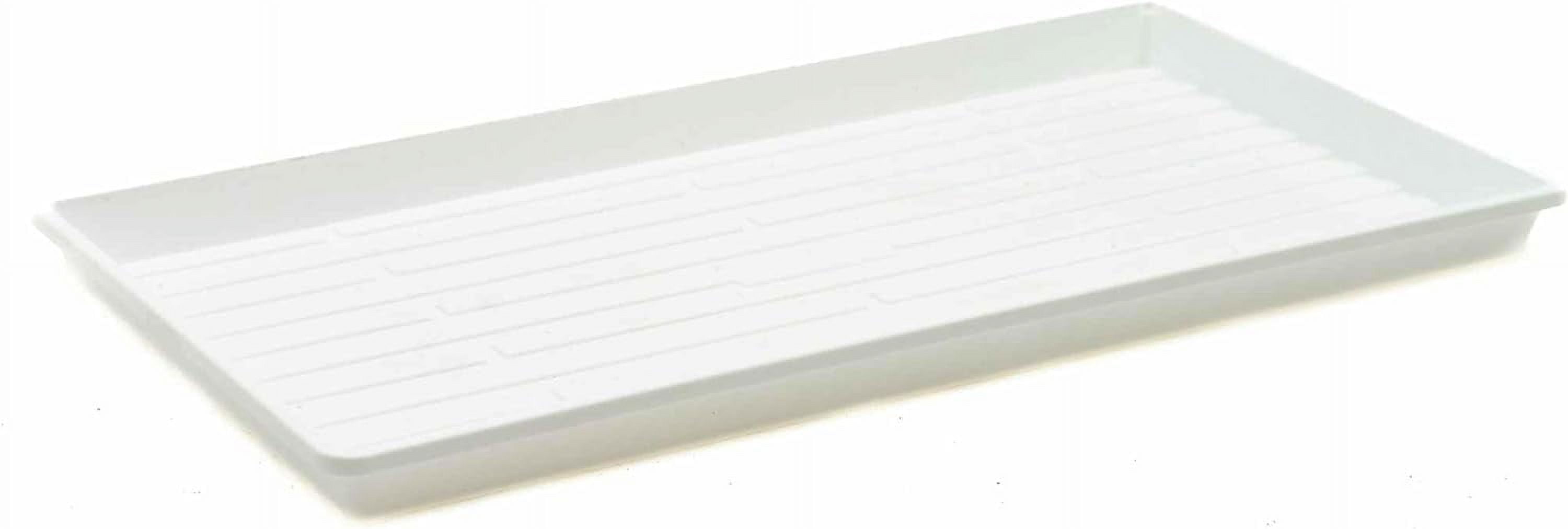 Bootstrap Farmer Microgreen Trays No Holes, 5 Pack White, Extra ...