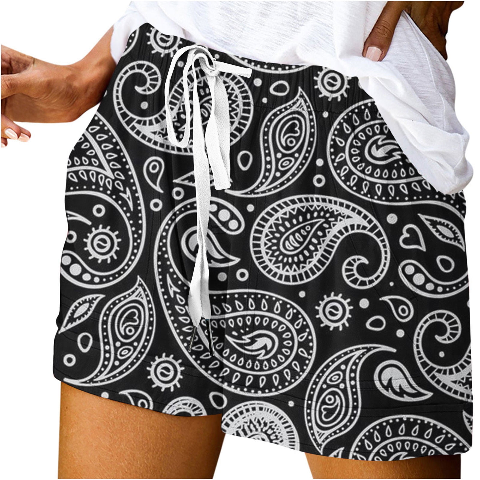 Booty Shorts for Women Lounge Shorts for Women Women's Elastic Waist ... Booty Shorts for Women Lounge Shorts for Women Women's Elastic Waist ...