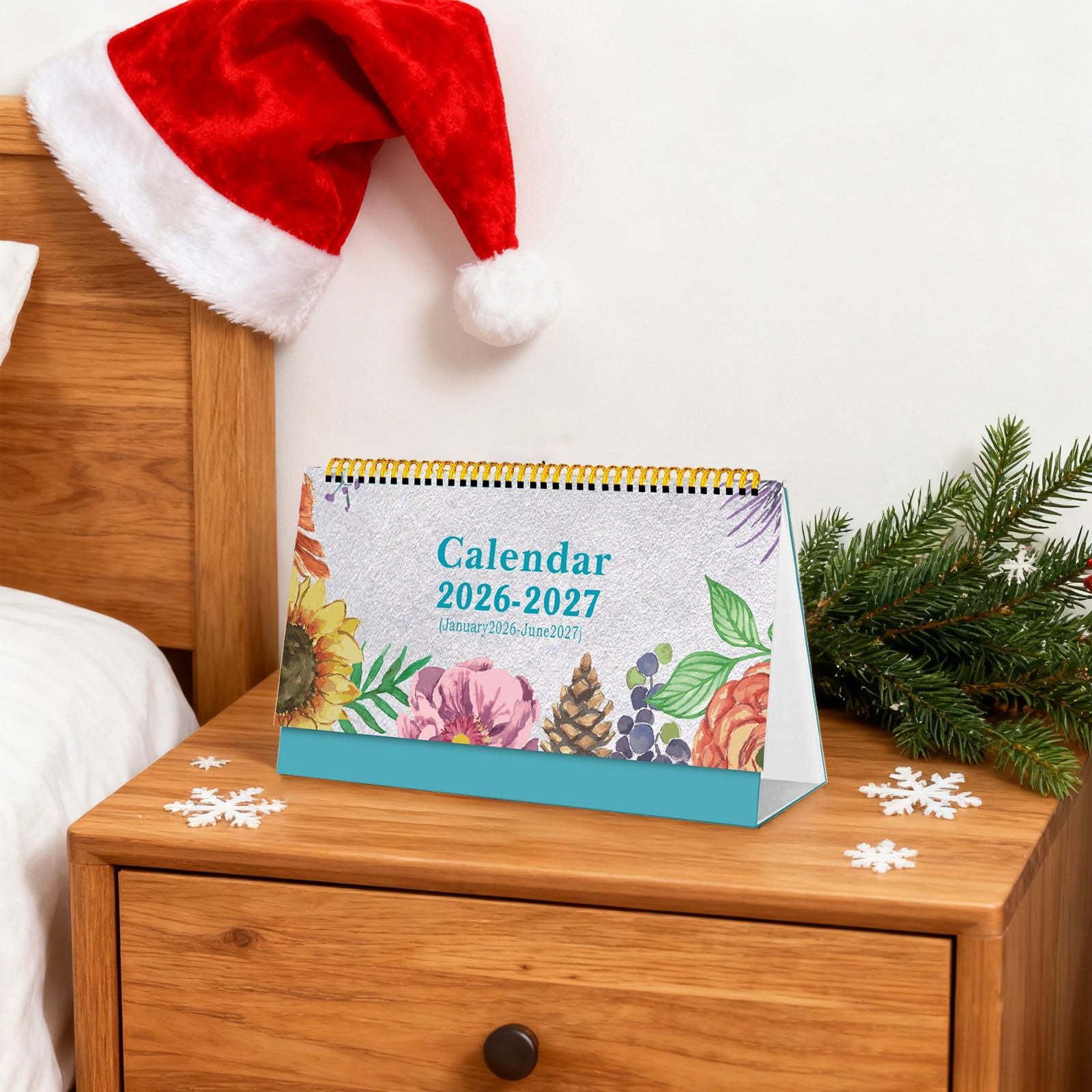 Boovnll 2026 Calendar, 18-Months Desk Calendar from Jan. 2026 - Jun ...