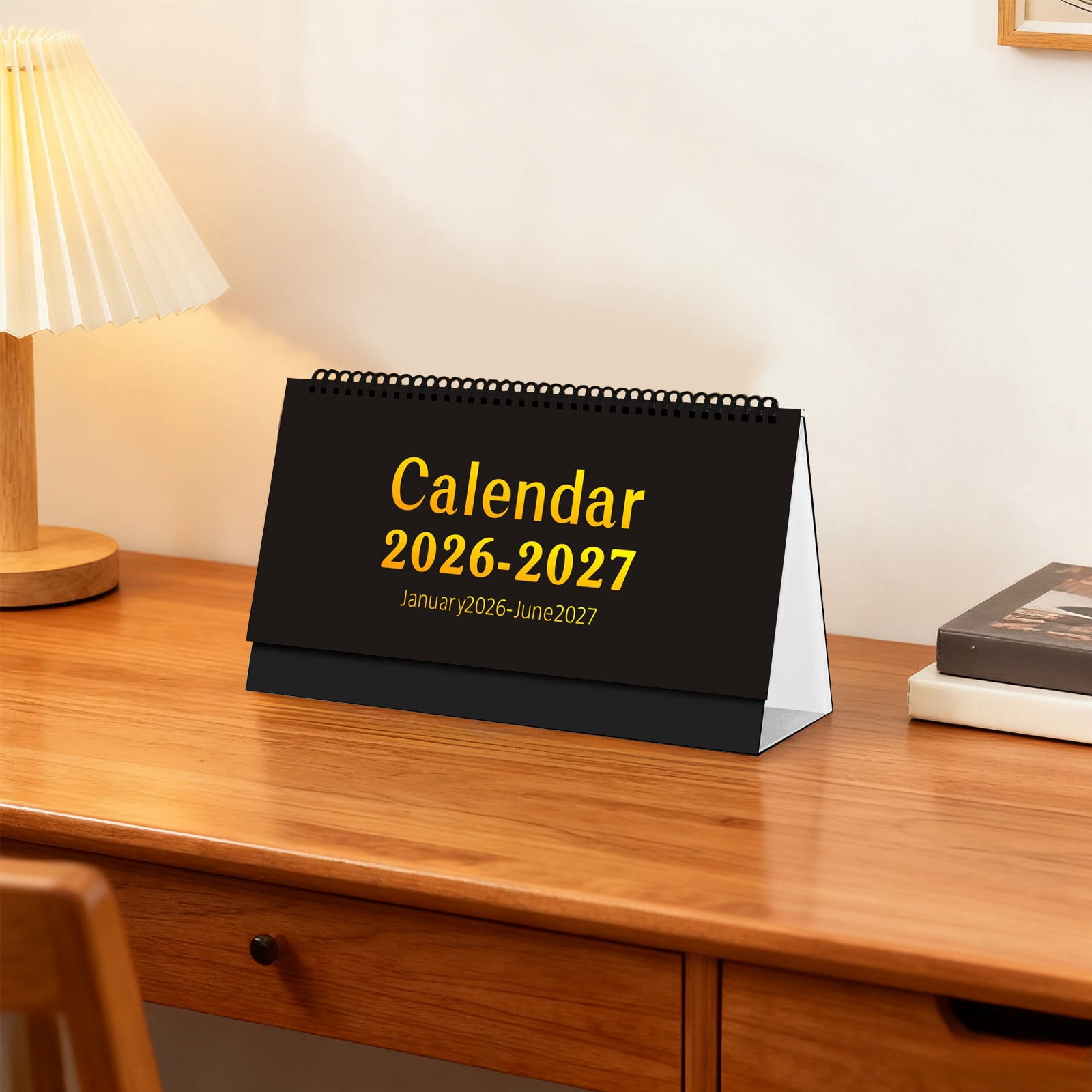 Boovnll 2026 Calendar, 18-Months Desk Calendar from Jan. 2026 - Jun ...