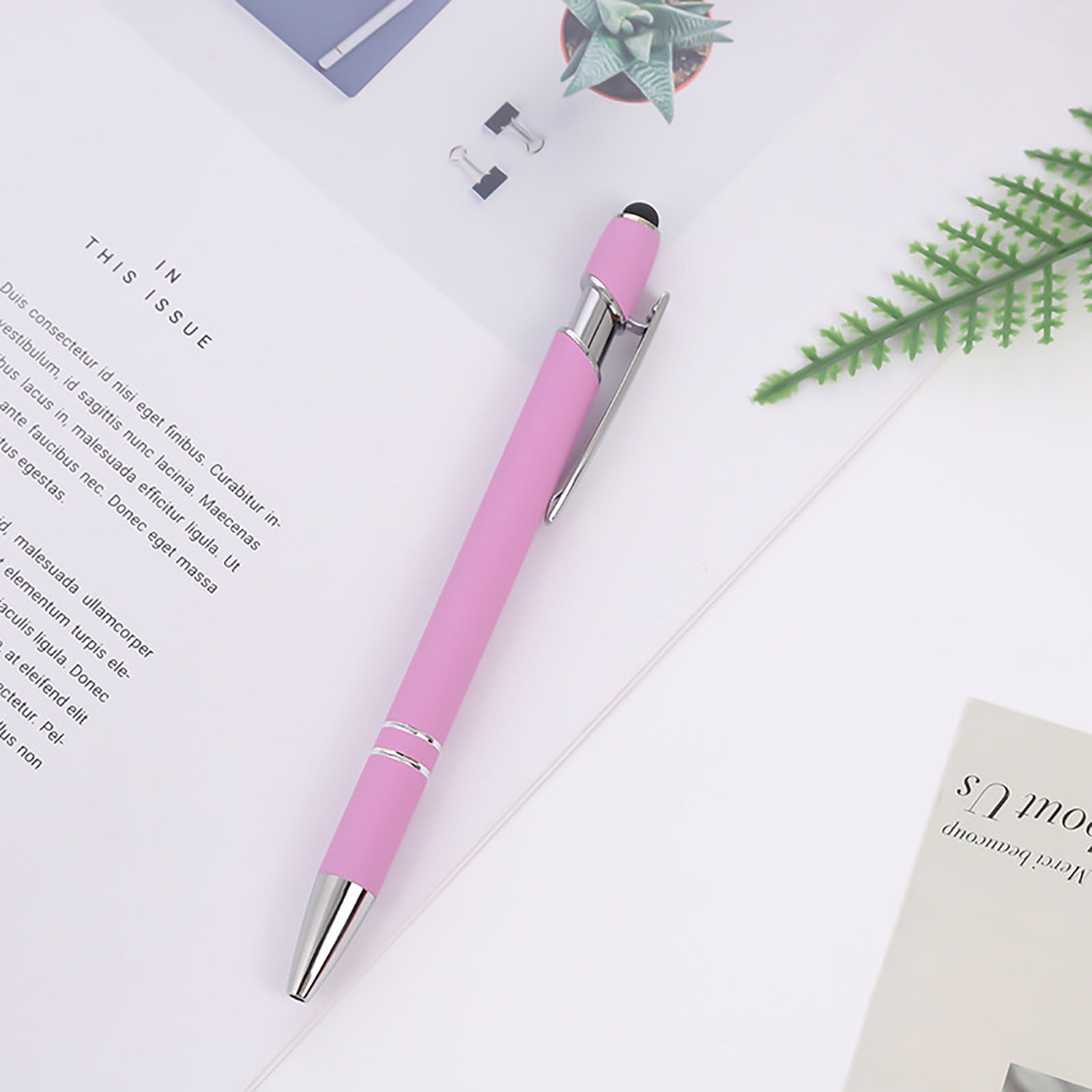 Boovnll Gel Pens, No Bleed & Smear Quickly Dry Touchscreen Ink Pens ...