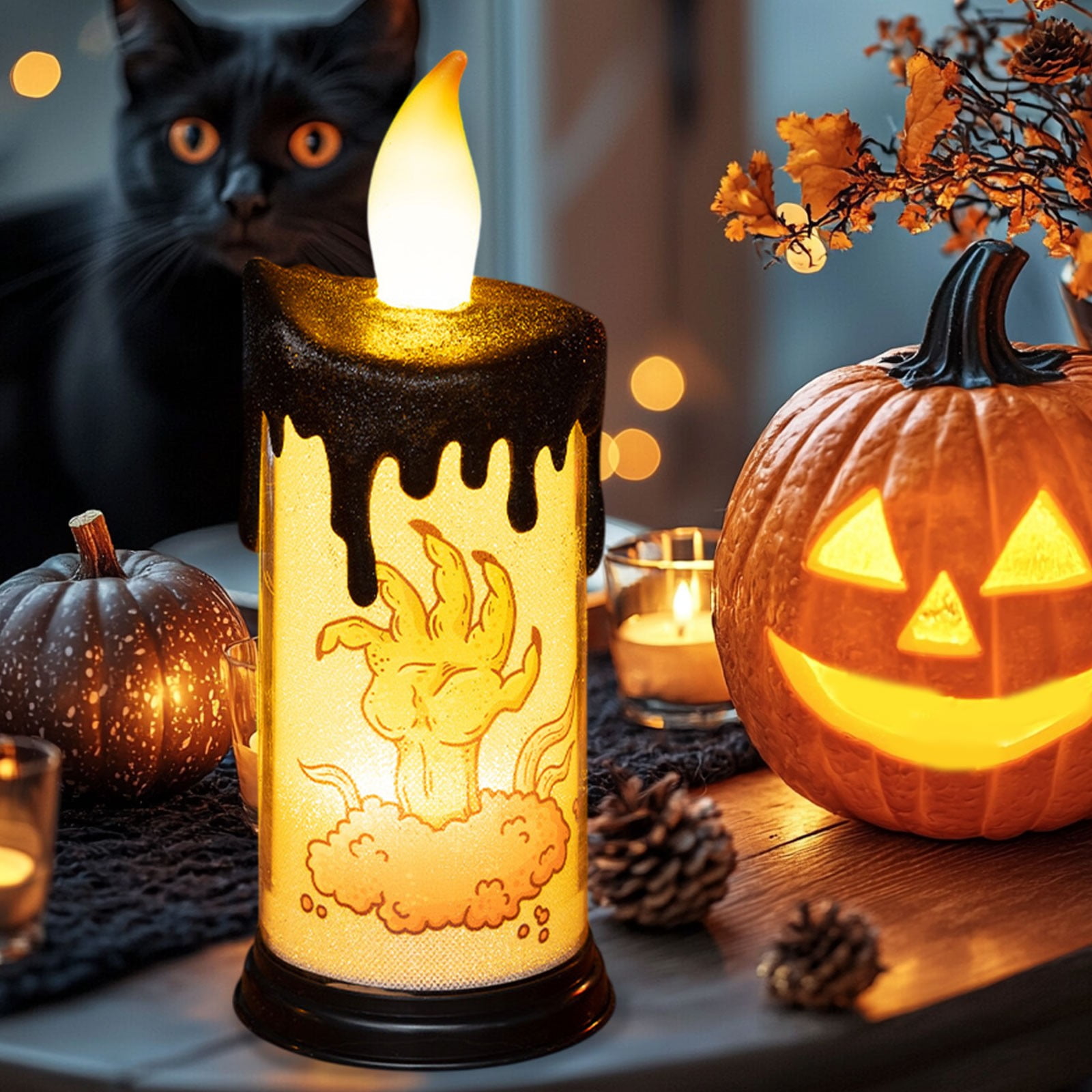 Battery Operated Halloween Candles