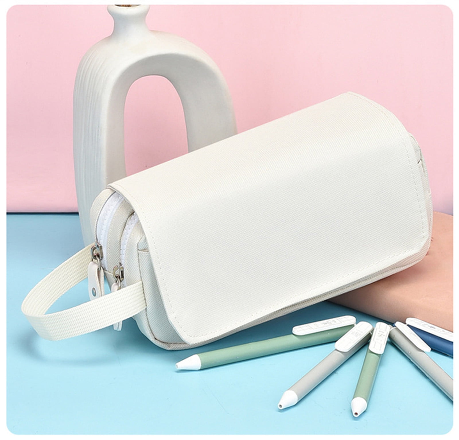 Boovnll Pencil Pouch, Portable Large Capacity Multifunction Multi-Layer ...