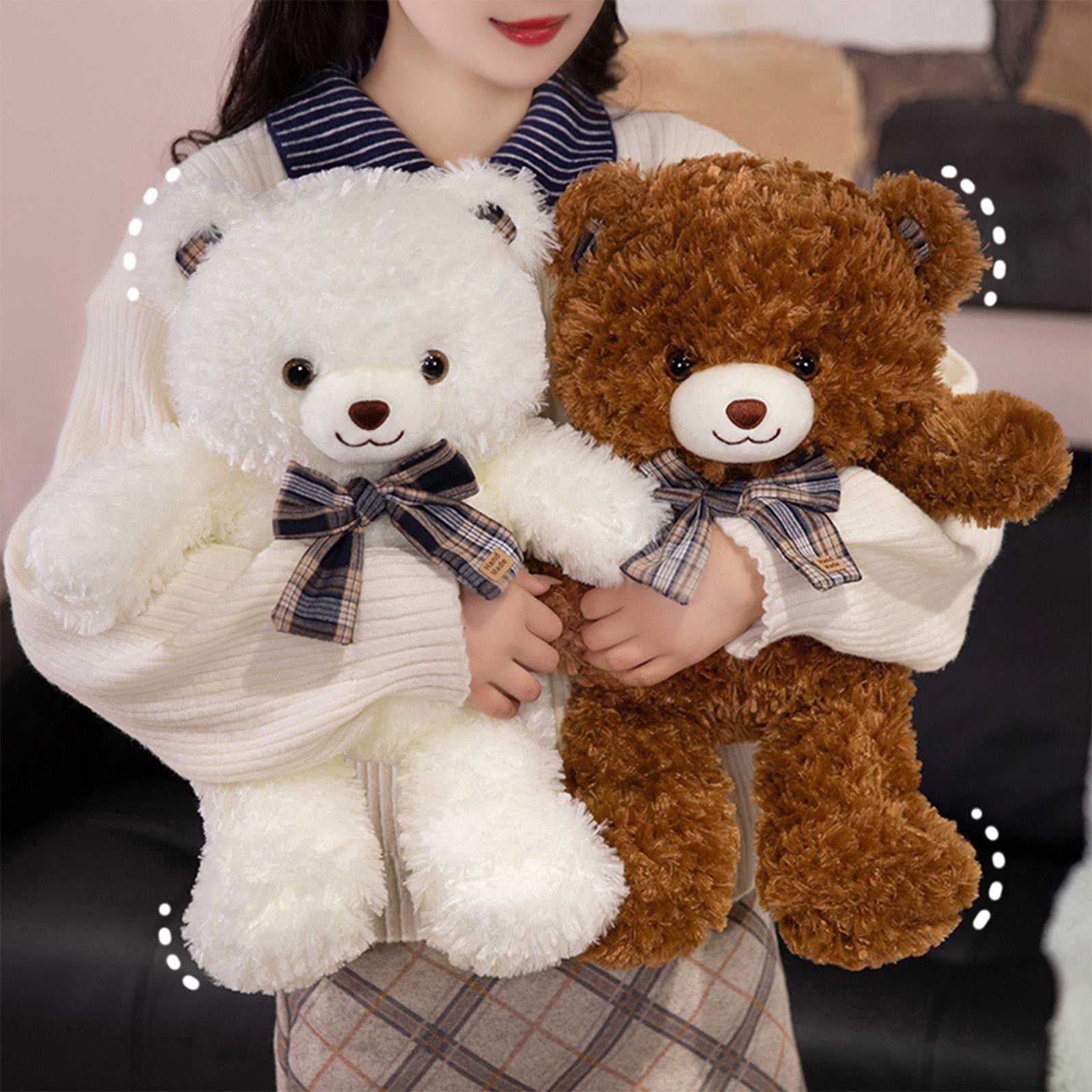 Boovnll Teddy Bear, 14" Cute Soft Plush Bear Cuddly Plushies Stuffed ...