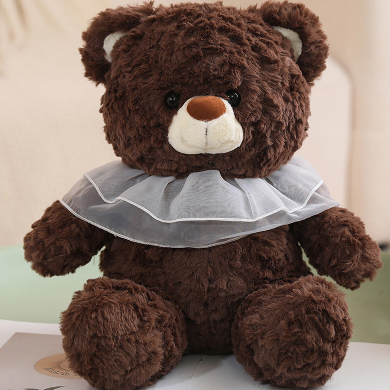 Boovnll Teddy Bear, 14" Cute Soft Plush Bear Cuddly Plushies Stuffed ...