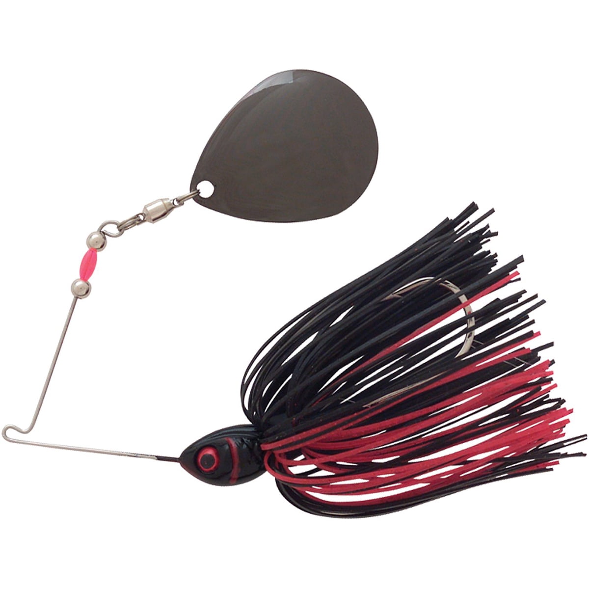 Booyah Baits Moon Talker 1/2 oz Fishing Lure - Black/Red - Walmart ...