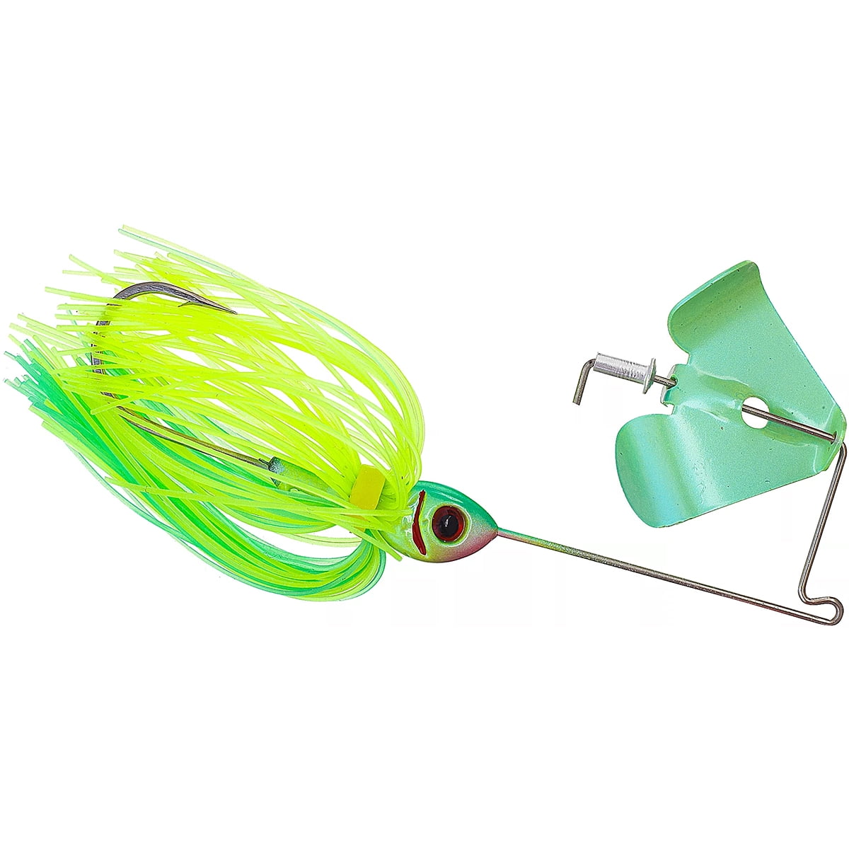 Booyah Buzz Bait 3/8 oz. Fishing Lure - Limetreuse - Walmart.com