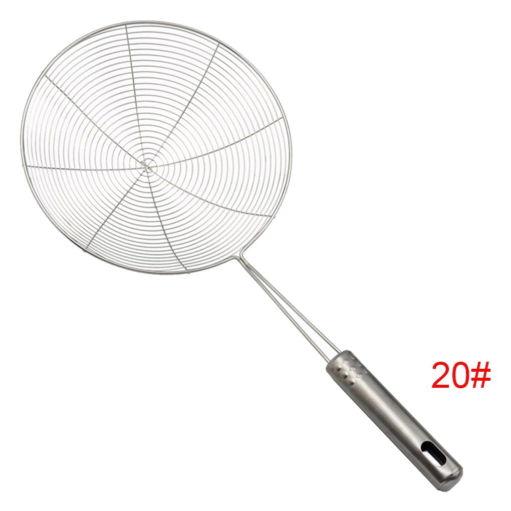 Booyoo Solid Spider Strainer Skimmer Ladle Stainless Steel Kitchen ...
