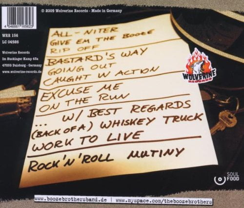 Booze Brothers Rock'n'roll Mutiny (CD) - Walmart.com