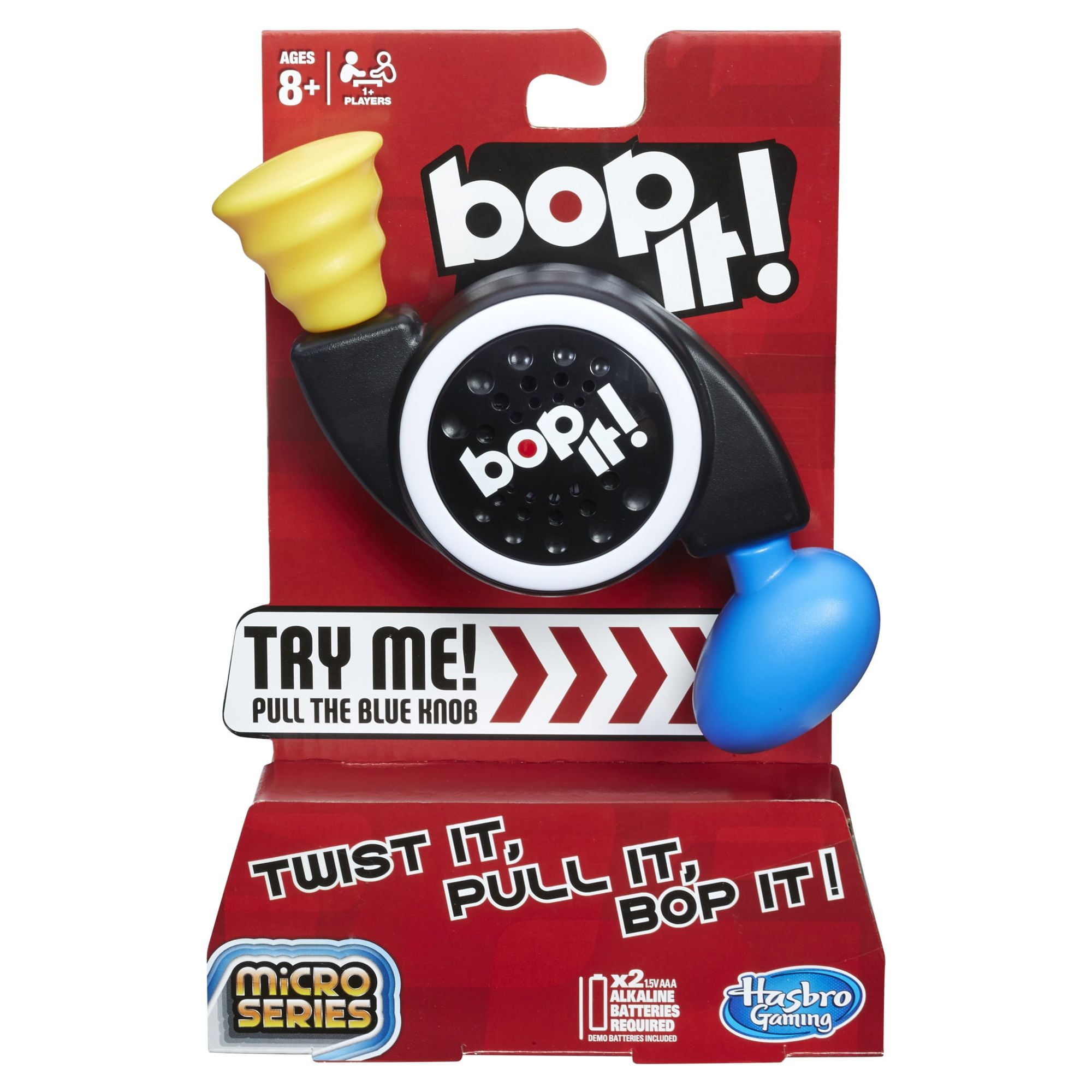 Bop It! Micro Series Electronic Game, Classic Bop It! Gameplay in a ...