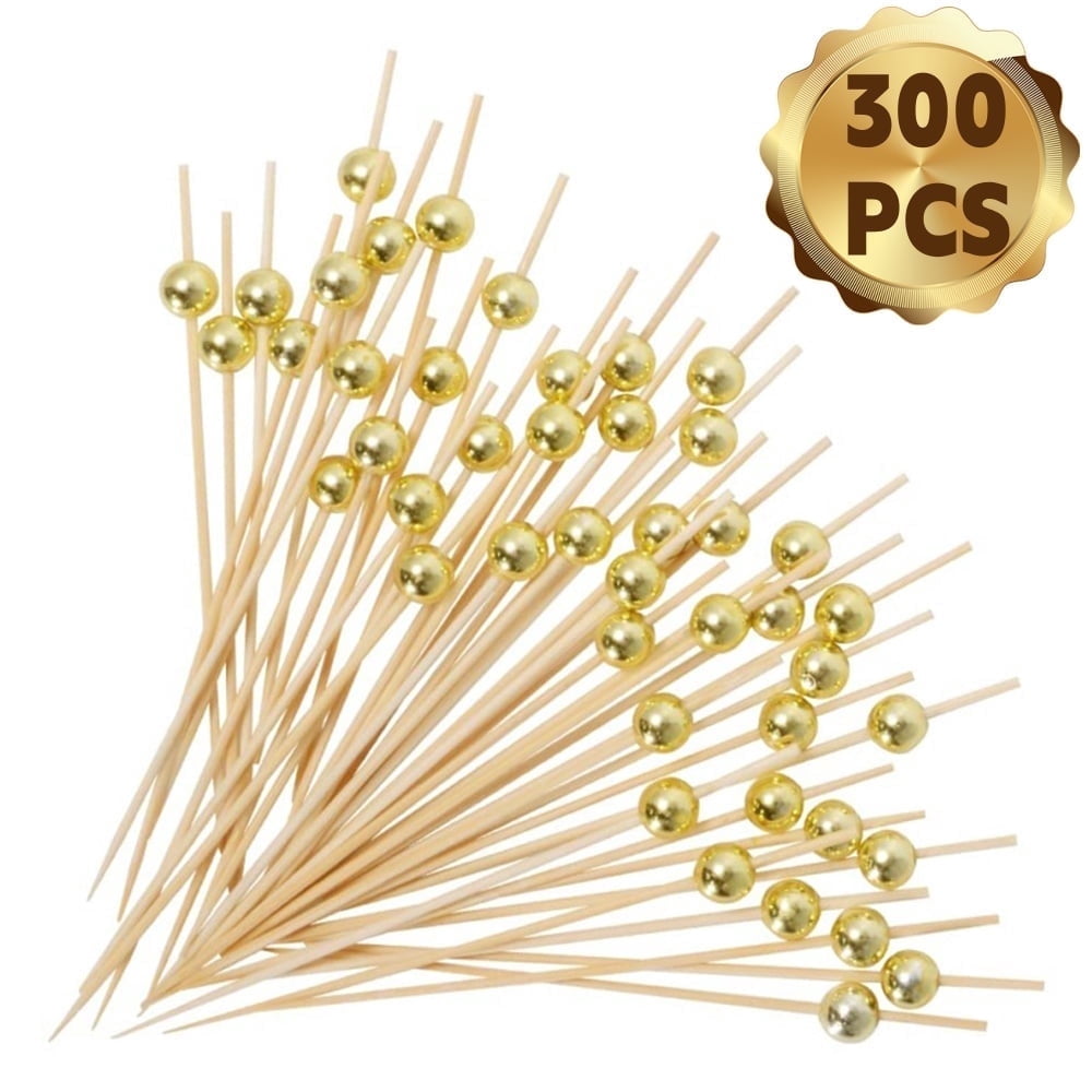 Bopika Cocktail Picks & Food Toothpicks, 4.7 inch Tooth Picks for ...