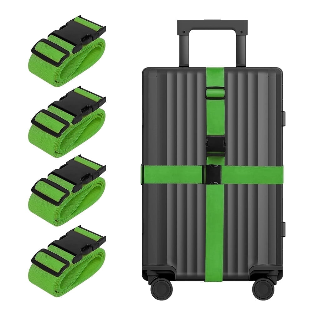 Bopika Luggage Straps for Suitcases, Travel Belts, Essential Luggage ...