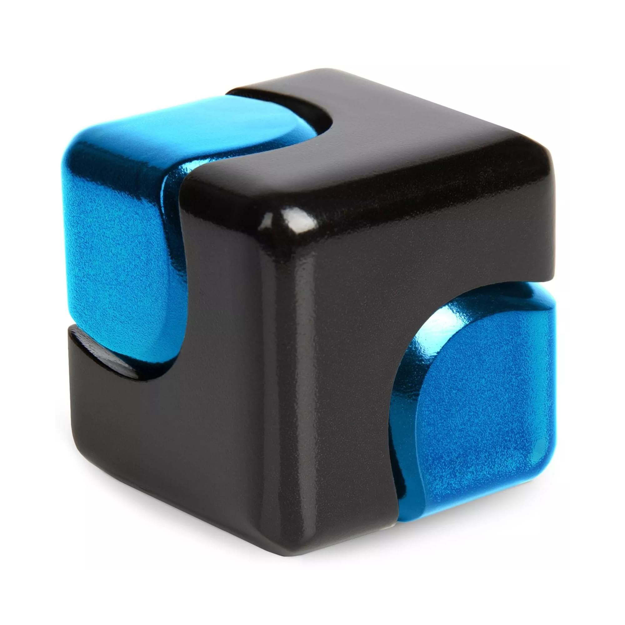 Bopster Fidget Spinner Cube | Black & Blue - Walmart.com