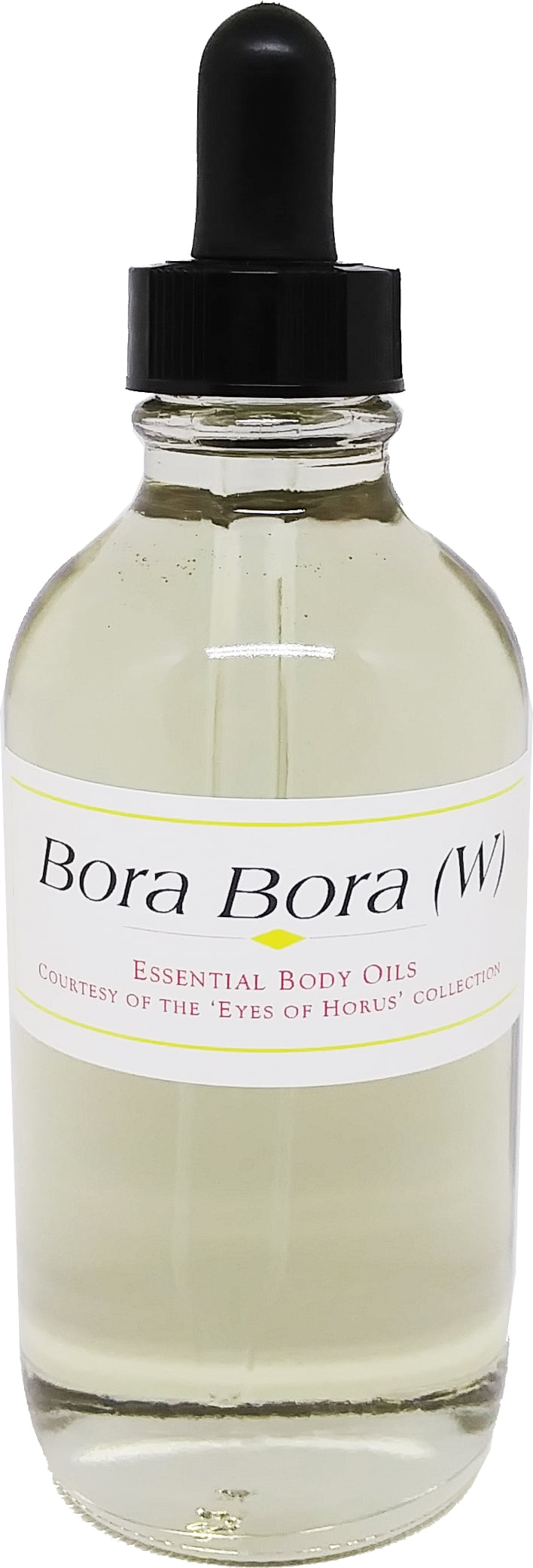 Bora Bora - Type LC For Women Scented Body Oil Fragrance [Glass Dropper Top - Clear - 4 oz ...