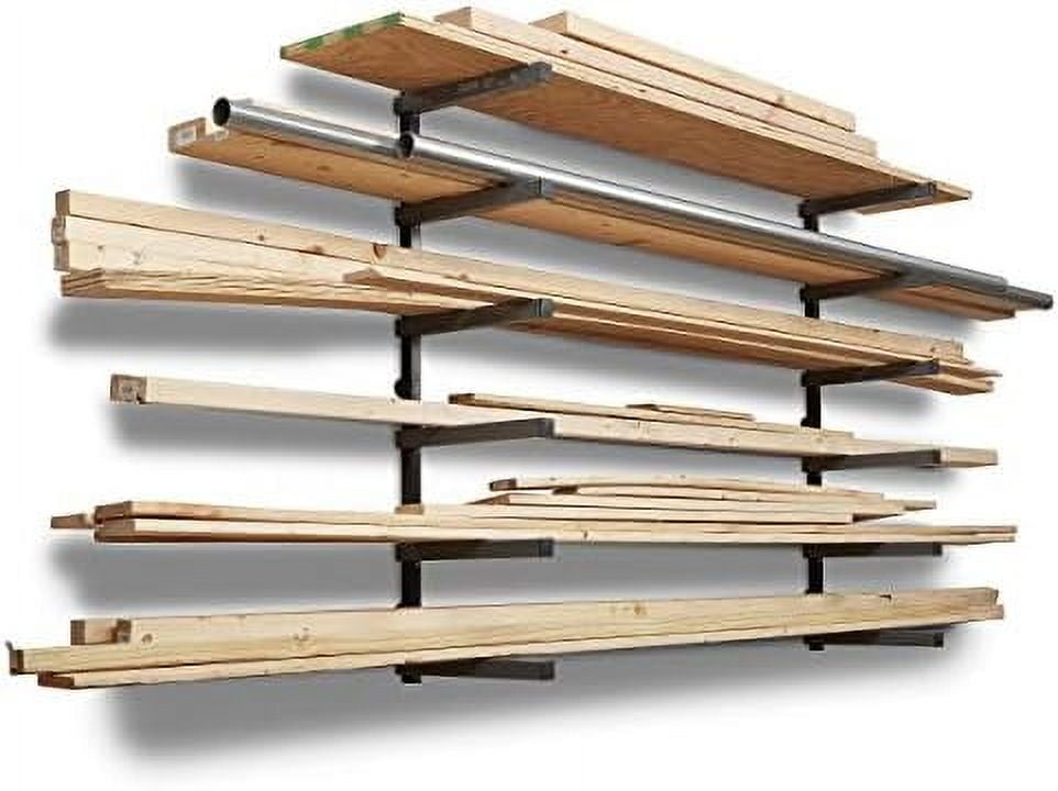 Bora Portamate Wood Organizer and Lumber Storage Metal Rack with 6 ...