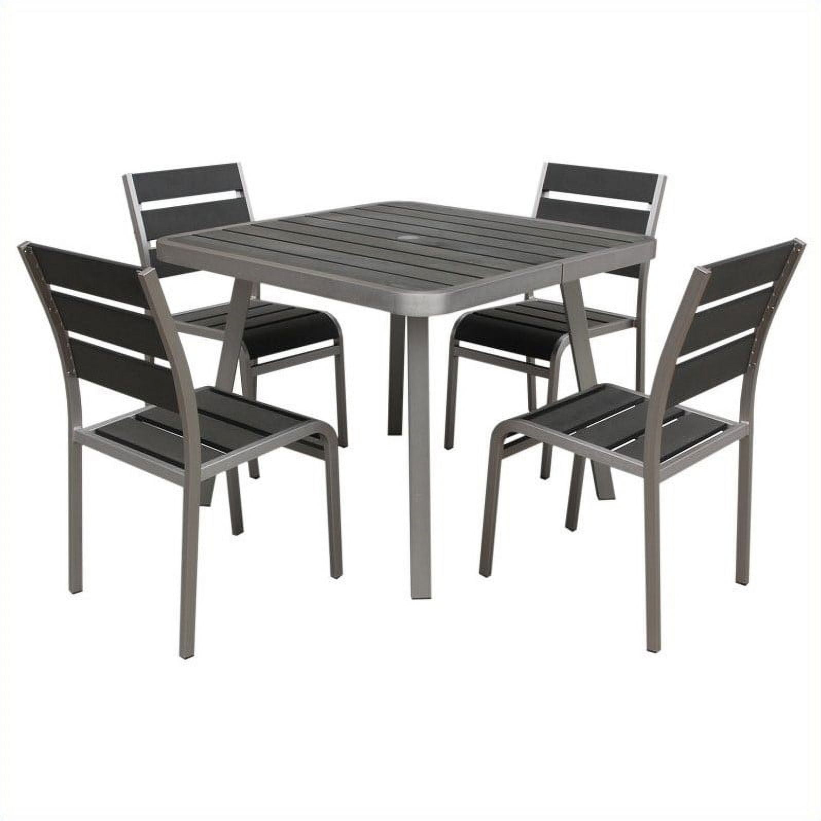 Boraam 5-Piece Brava Dining Set - Walmart.com
