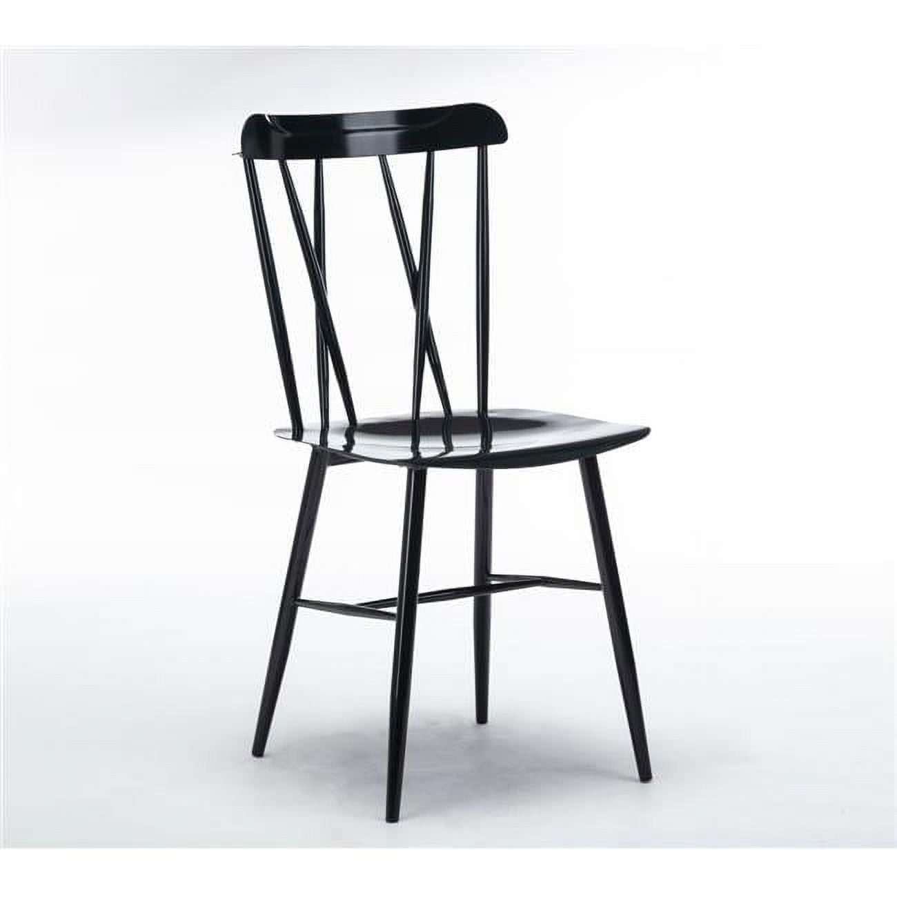 Boraam 76160 Savannah Dining Chair, Black - Set of 2 - Walmart.com