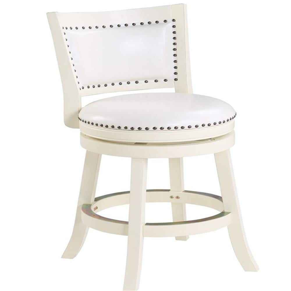 Boraam Bristol Swivel Counter Stool - Buttermilk - Walmart.com