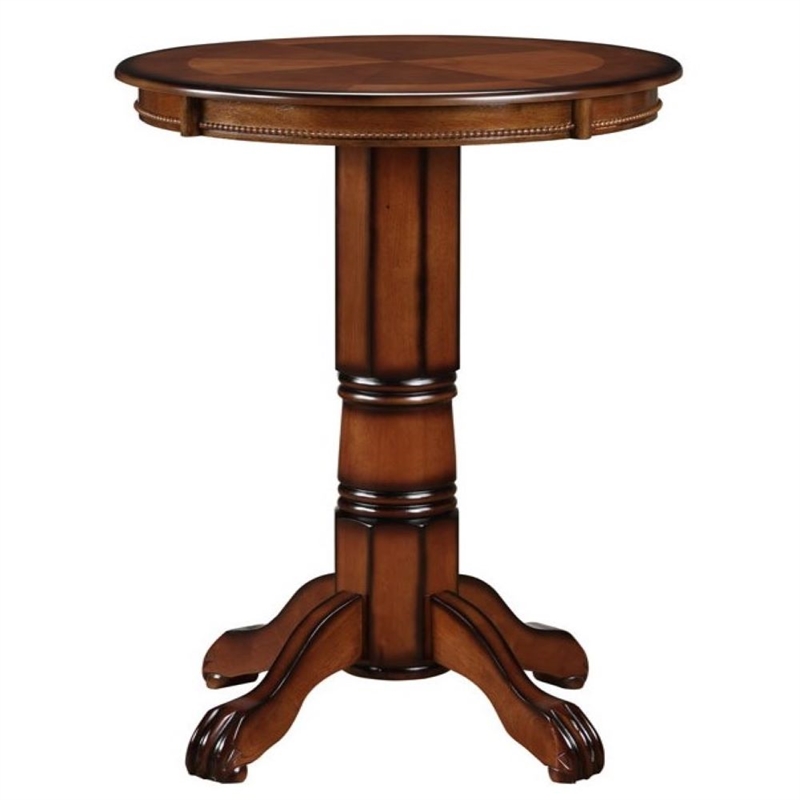 Boraam Florence 42" Height Pub Table - Brandy - Walmart.com