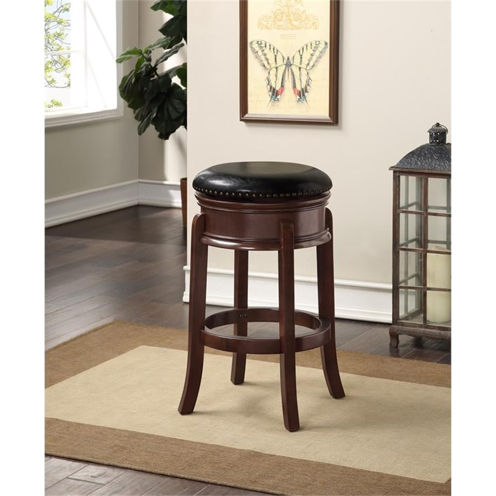 Boraam Hamilton Swivel Bar Stool - Cappuccino - Walmart.com