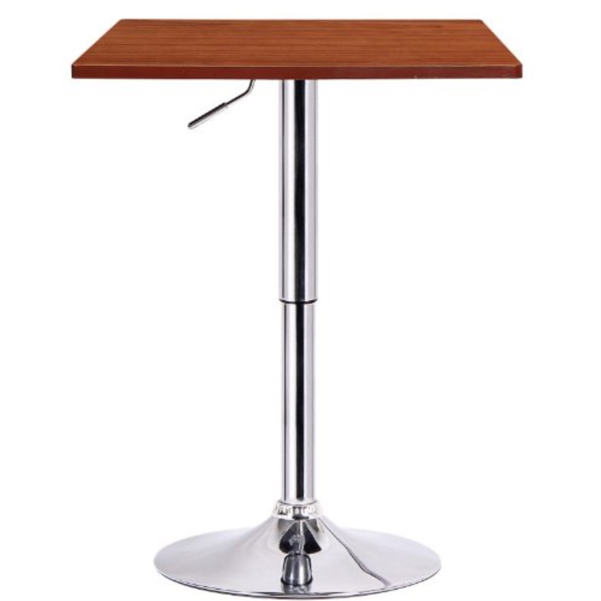 Boraam Luta Square Adjustable Height Pub Table, Multiple Colors ...