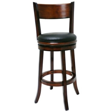 Gymax Kitchen Bar Stool Set of 2 - 25.5'' Swivel Counter Height Dining ...