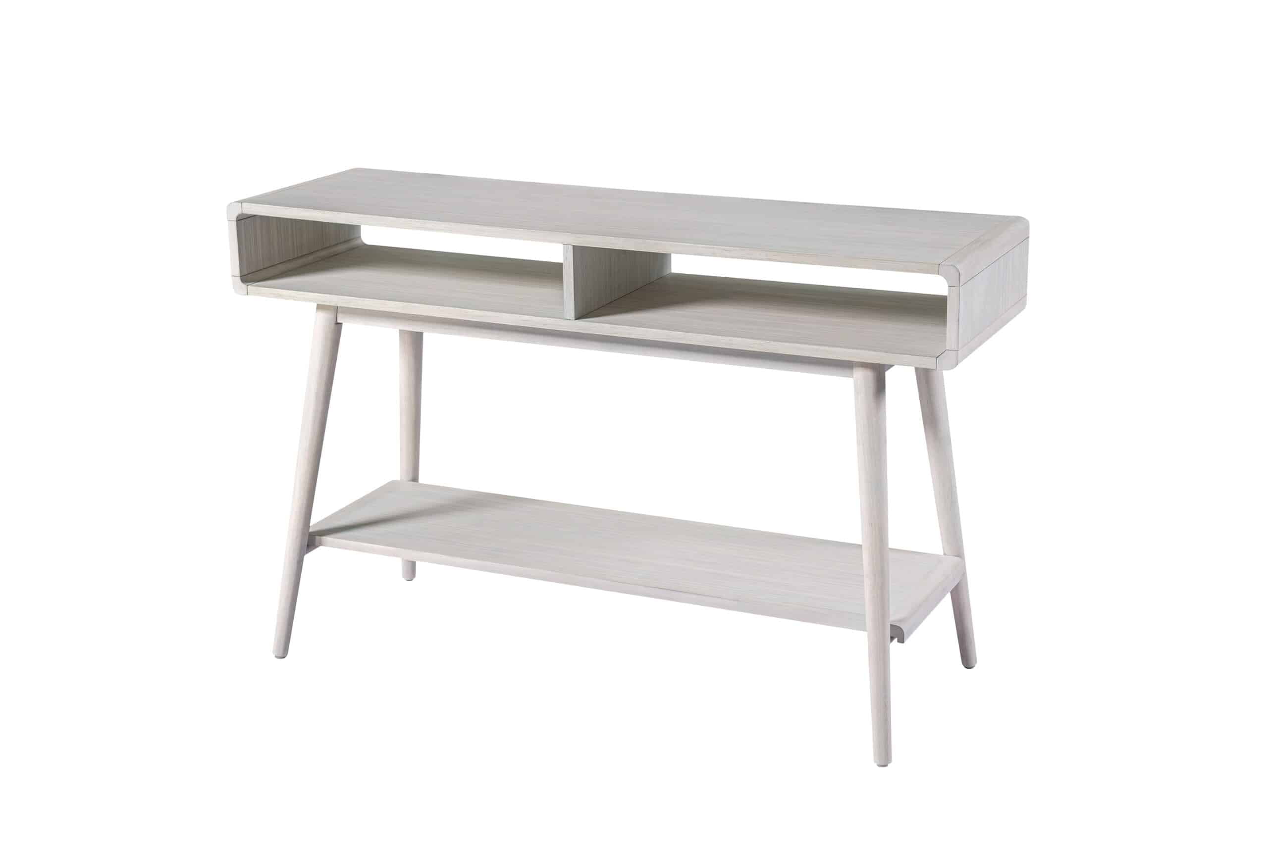 Boraam Wood Cambria Console Table - Zebrano Whitewash Finish - Walmart.com