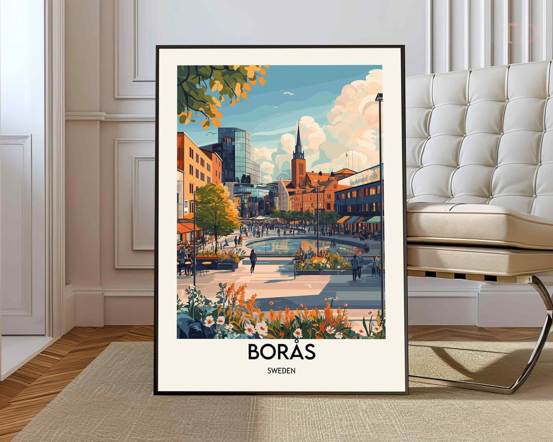 Boras Poster, Boråsborås Print, Borås Photo, Borås Poster Print, Borås ...