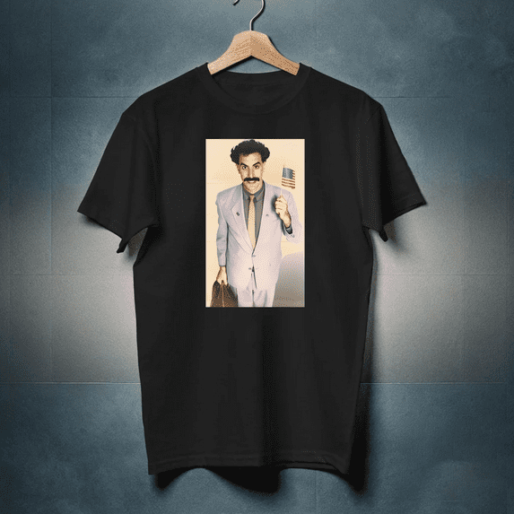 Borat Comes to America Tshirt Funny Comedy Movie Unisex Heavy Cotton ...
