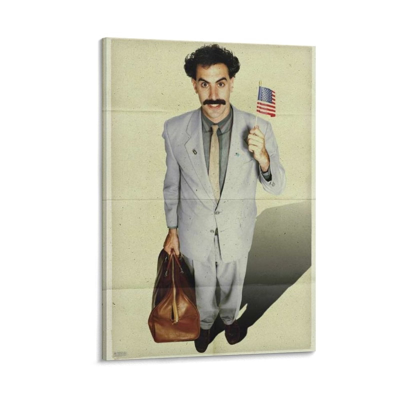 Borat Movie Poster Artworks Canvas Poster Room Aesthetic Wall Art ...