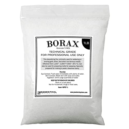 Borax Flux Granular 5 Mol Melting Gold Silver Jewelry Casting Glazing Crucibles And Soldering 1