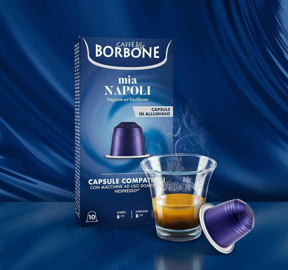 Caffe Borbone Italian Espresso Coffee 100 Aluminum Nespresso Compatible ...