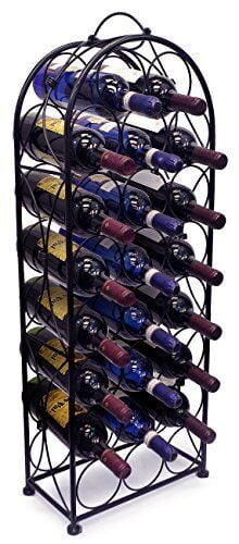 Bordeaux Chateau Wine Rack - Holds 23 Bottles of Wine - French Style ...