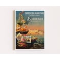 Bordeaux French Travel Poster, Wall Art , Poster Print Only - Walmart.com
