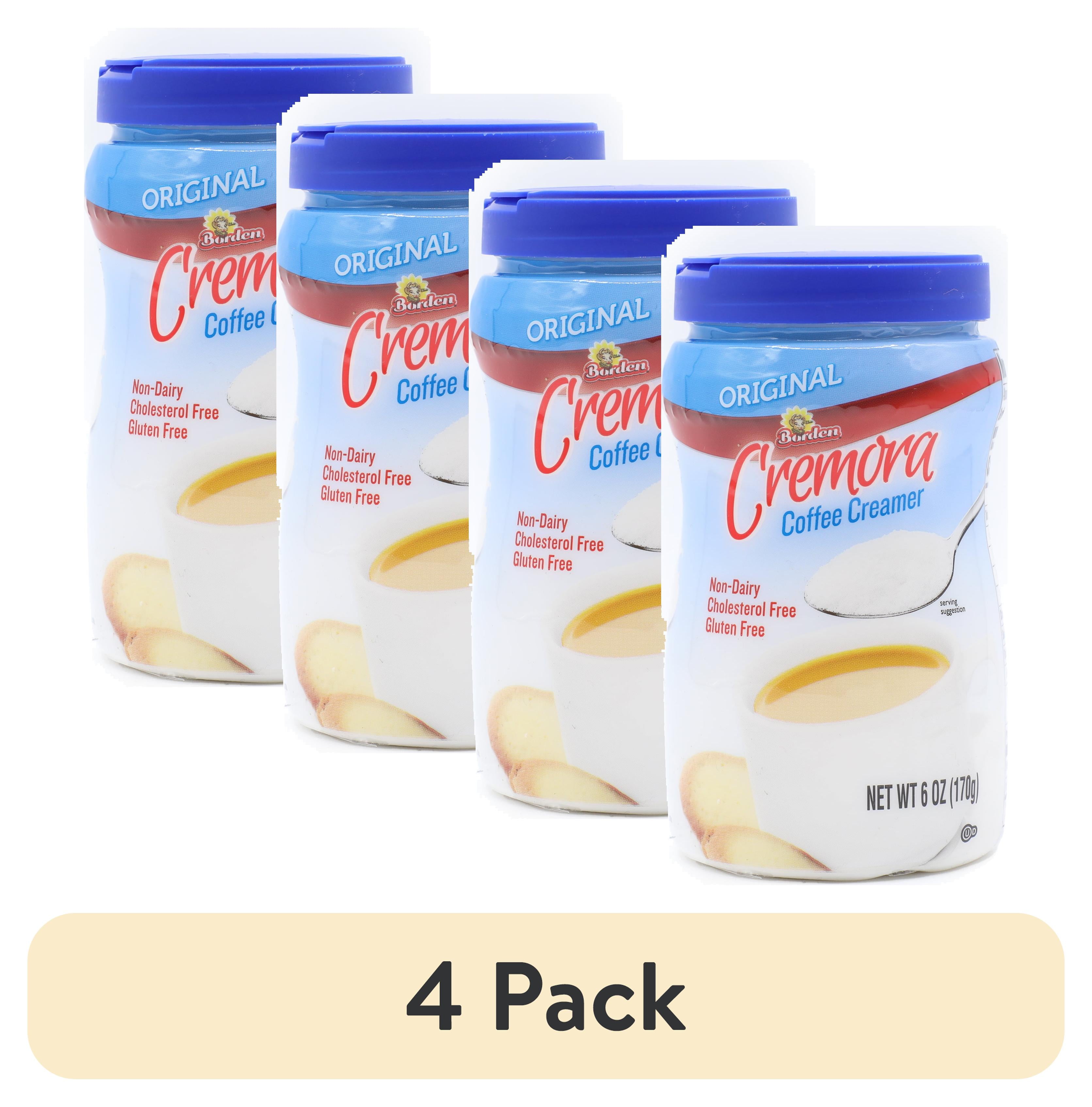 (4 pack) Borden Coffee Creamer, Original 6 oz - Walmart.com